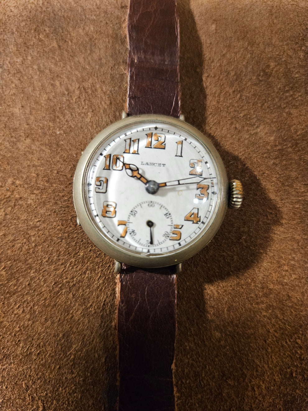 Lancet Early wrist watch used in Pulp Fiction Film by Quentin Taratino ...